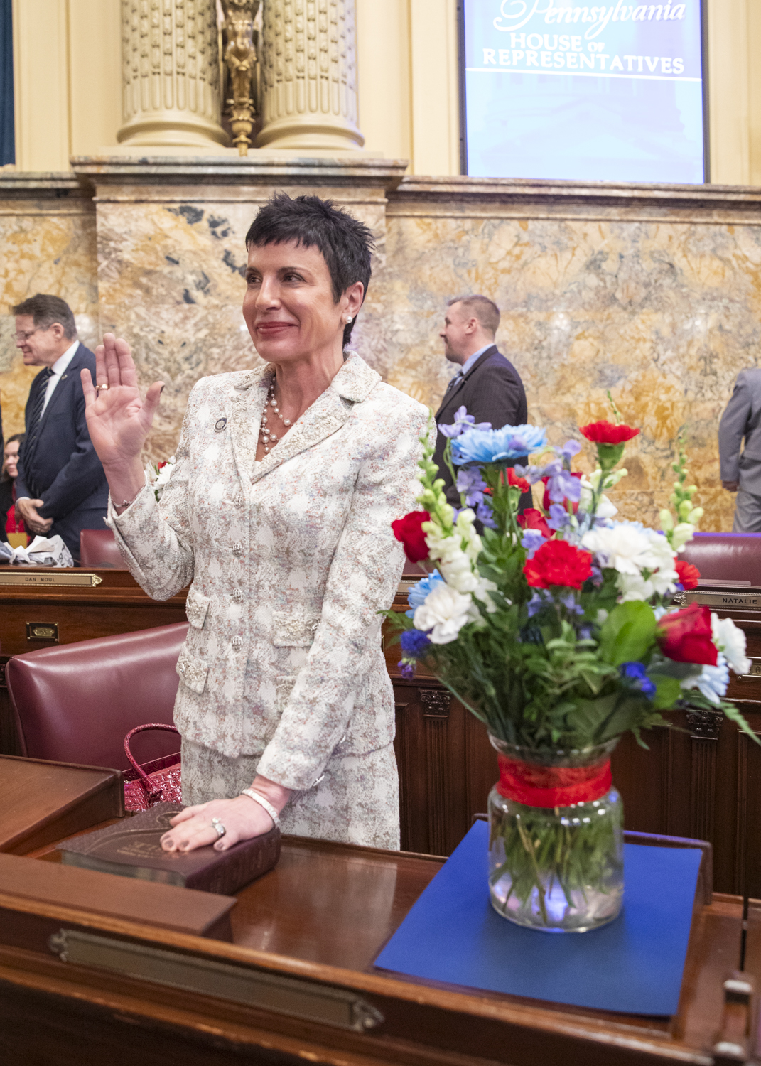 Brown Takes Oath of Office for Second Term in PA House | PA State Rep ...